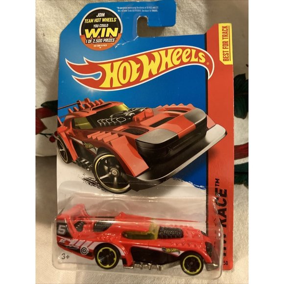 Hot Wheels | Toys | 25 Hot Wheels 177 Hw Racetrack Aces Two Timer Red ...